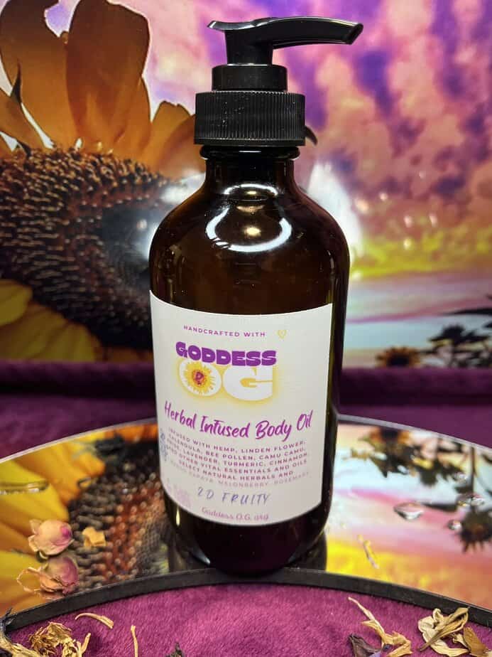 Herbal Body and Massage oil • Goddess OG